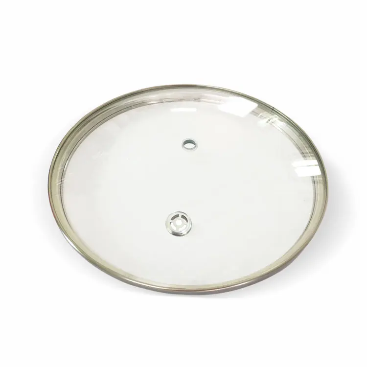 Wholesale Sus304 Rim G Type Glass Lid Tempered Glass Pot Lid For ...