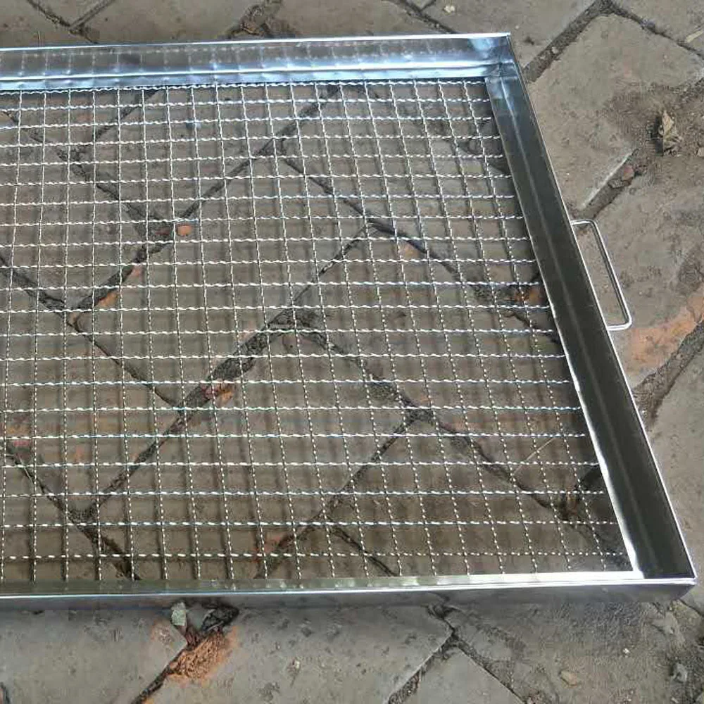 Galvanized SS201 SS304 Stackable Drying Tray for Seafood/Fruits ...