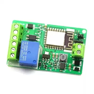 Green ESP8266 Relay Module 10A 220V Network WIFI Relay Module Input DC ...