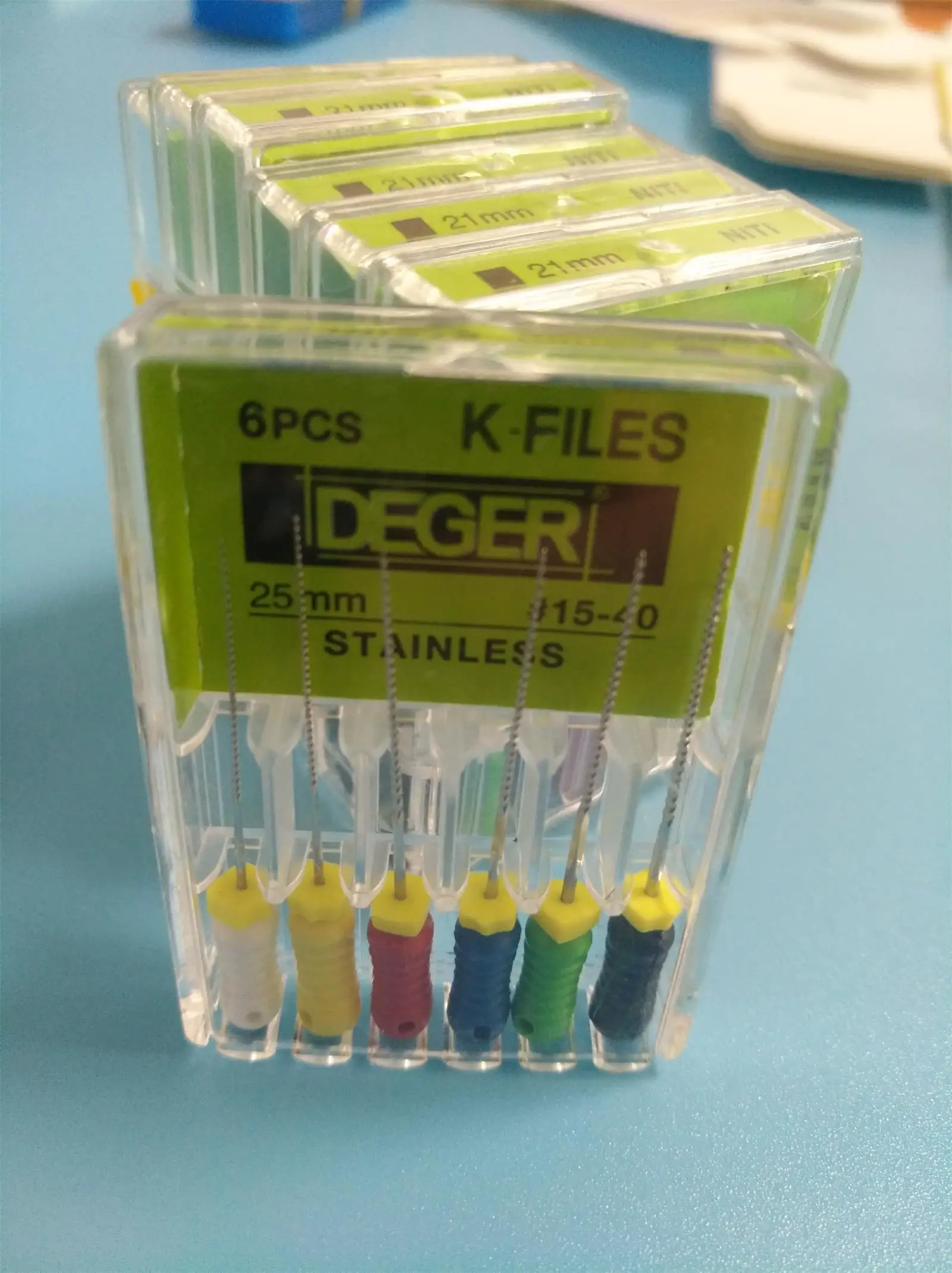 For Hand Use Dental Endo Endodontic K Files/ Dental Root Canal Endo ...