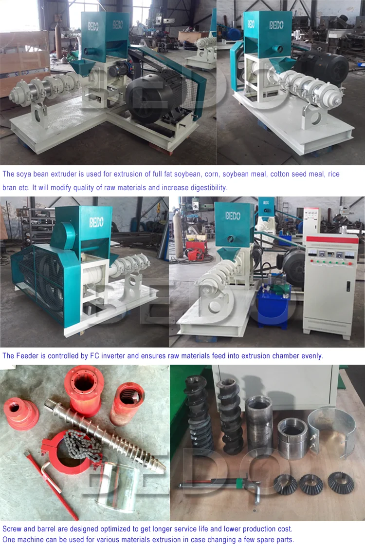 Soy Bean Extruder - Efficient Extrusion Machine for Sale