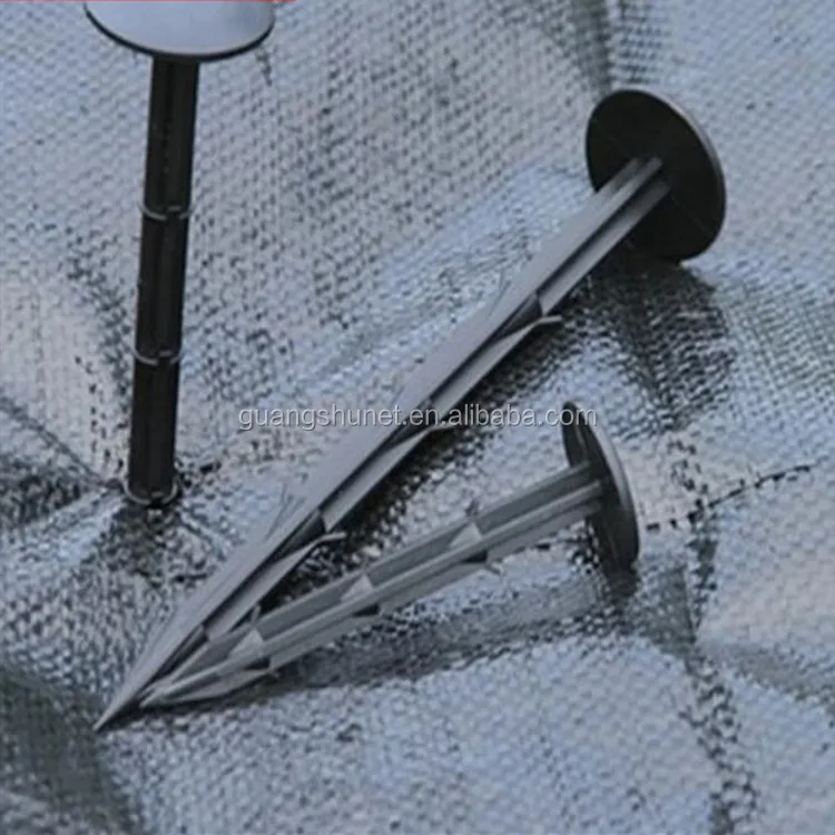 U Shape Steel Ground Cover Nail Ground Cloth Nails For Weed Mat U Shape ...