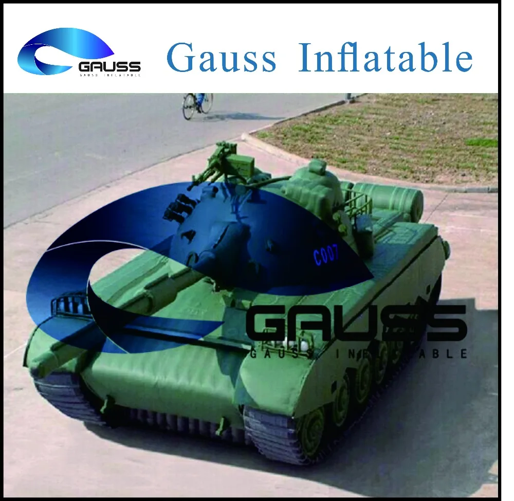 Newly Design Inflatable Decoy Tank Model Balloon Inflatable Tank For ...