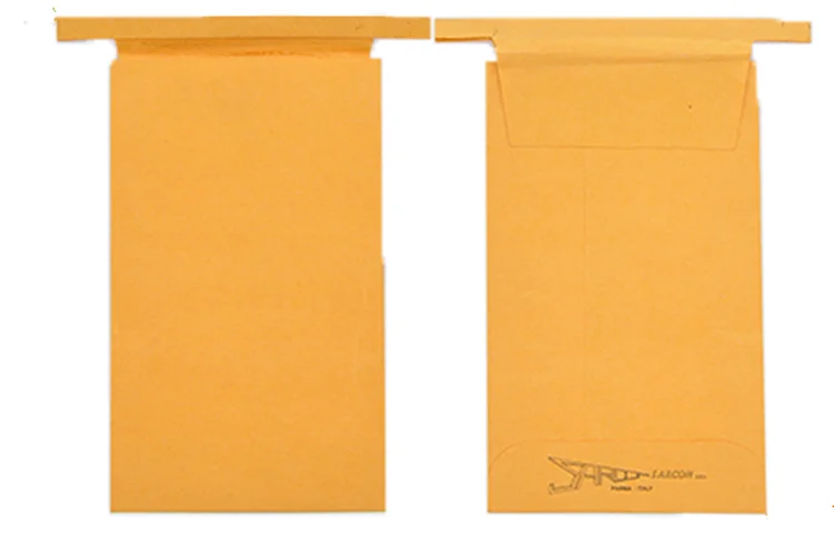 Wholesale Custom Recyclable Eco-Friendly Kraft Paper Envelopes with Tin ...