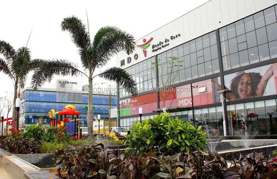 Prefab Shopping Center Mall Steel Structure Buildings