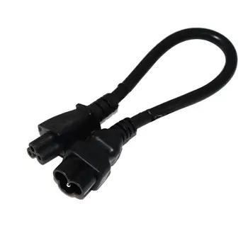 250v Iec C5 To C6 Female Male Power Cable Extension C5 C6 Connector ...