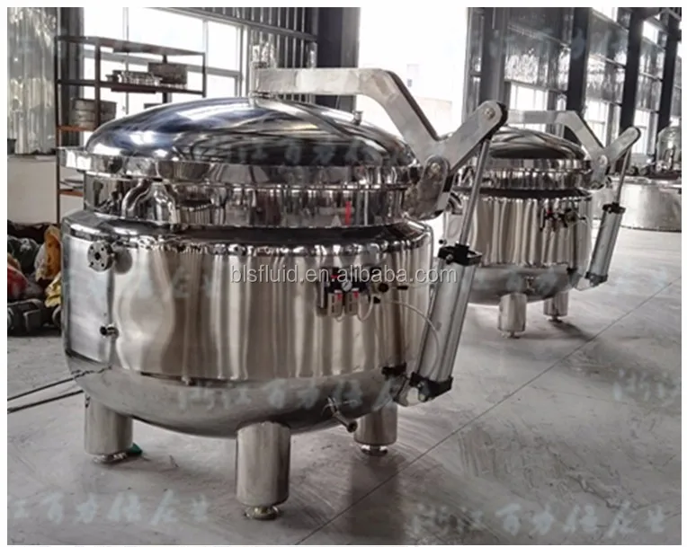 Industrial Pneumatic Stewed Meat Pressure Cooker Tanks