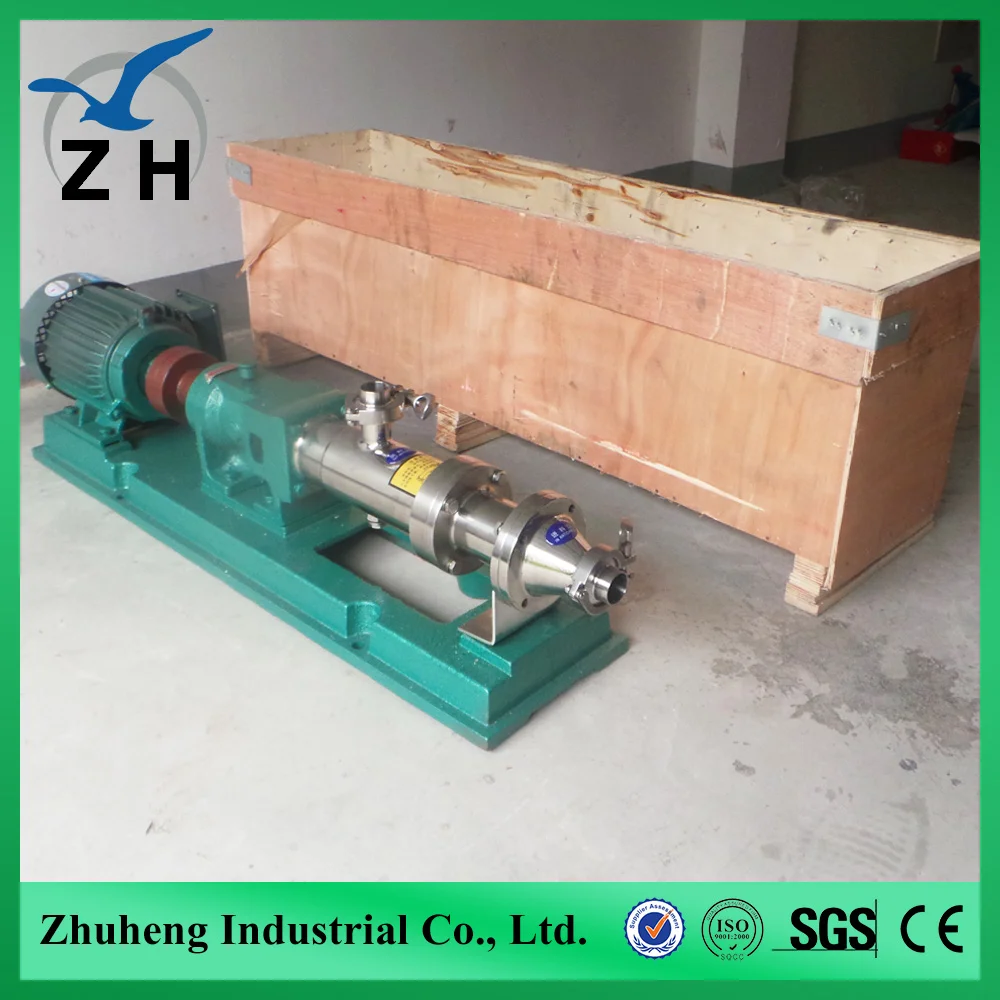 Stainless Steel Archimedes Single Barrel Pcm Screw Pump - Buy Barrel ...