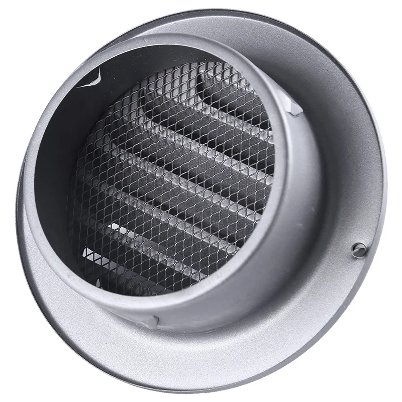 Exterior Wall Stainless Steel Air Ventilation Duct Cowl for HVAC System ...