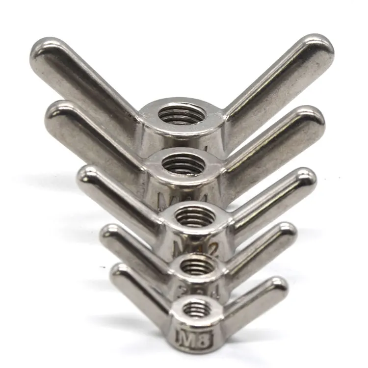 DIN 315 Wing nuts SS304 large wing nuts din315 washered wing nut ...