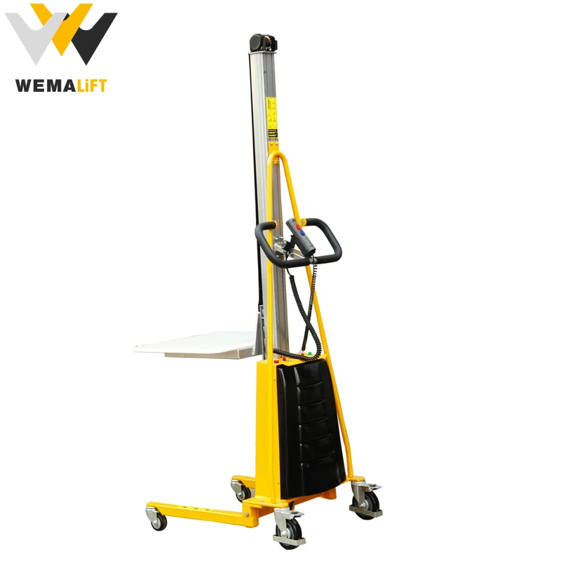 100KG 200KG Mini Lift Trolley - Efficient Battery Electric Stacker