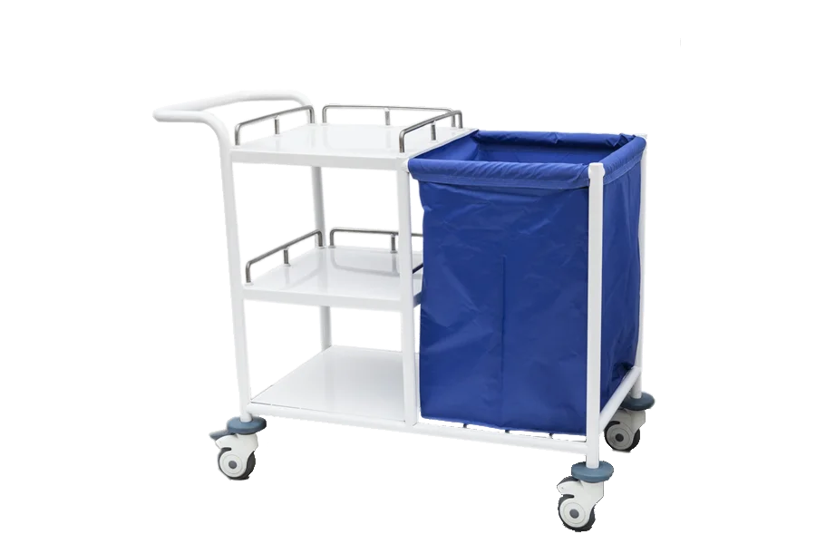 Hospital Cleaning Linen Trolley - Mobile Dirt Linen Cart