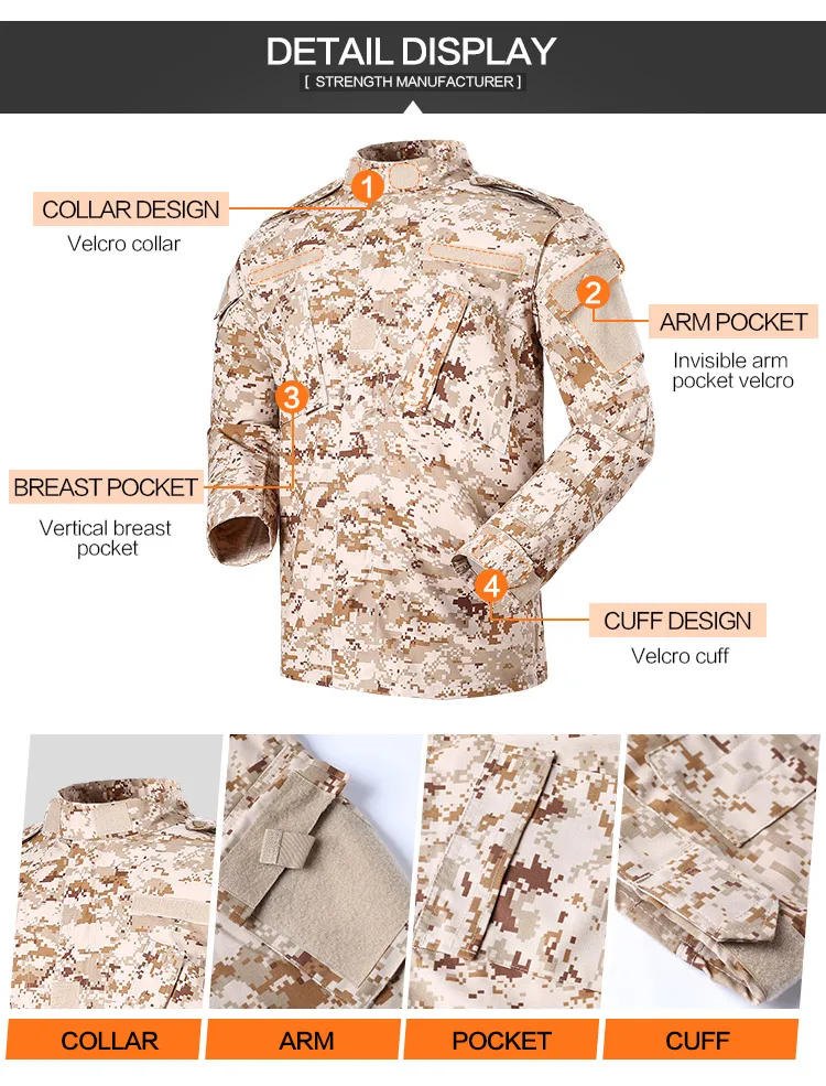 Saudi Military Uniform - Digital Desert ACU Uniform