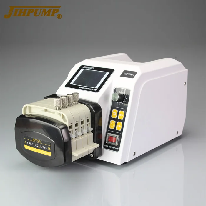 Jihpump Small Industrial Peristaltic Pump Multichannel Large Volume Flow Rate Water Liquid ...