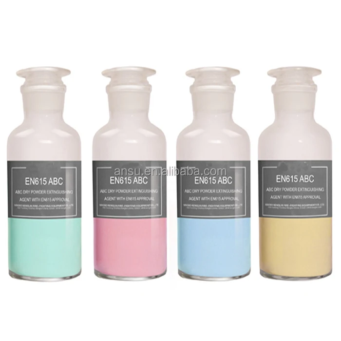 EN615 ABC Chemical DCP Powder 40% 75% 90% MAP Ammonium Phosphate fire ...