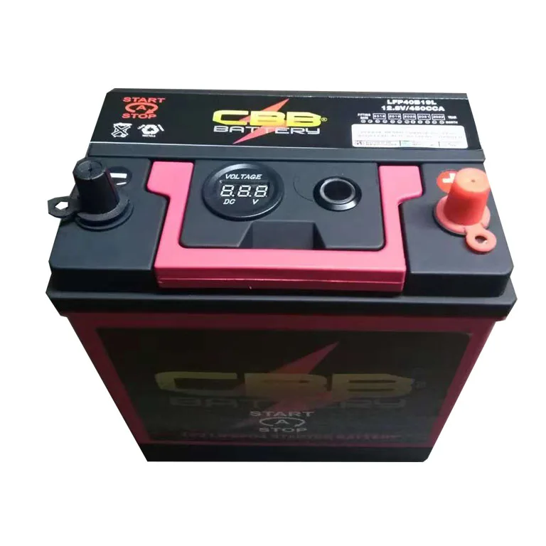 12 volt Lithium Ion Car starter battery lifepo4 NS40ZL car battery ...