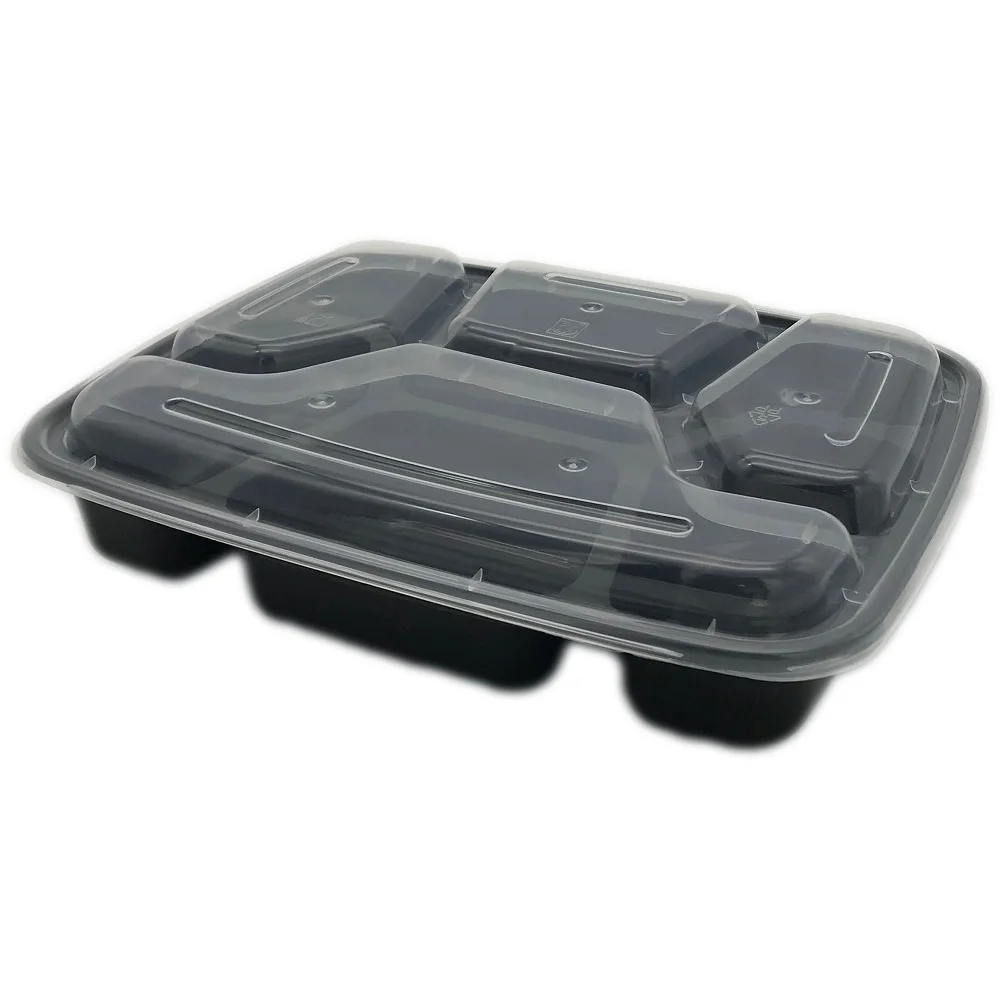 1100ML 4 compartment disposable food containers Upscale takeaway ...