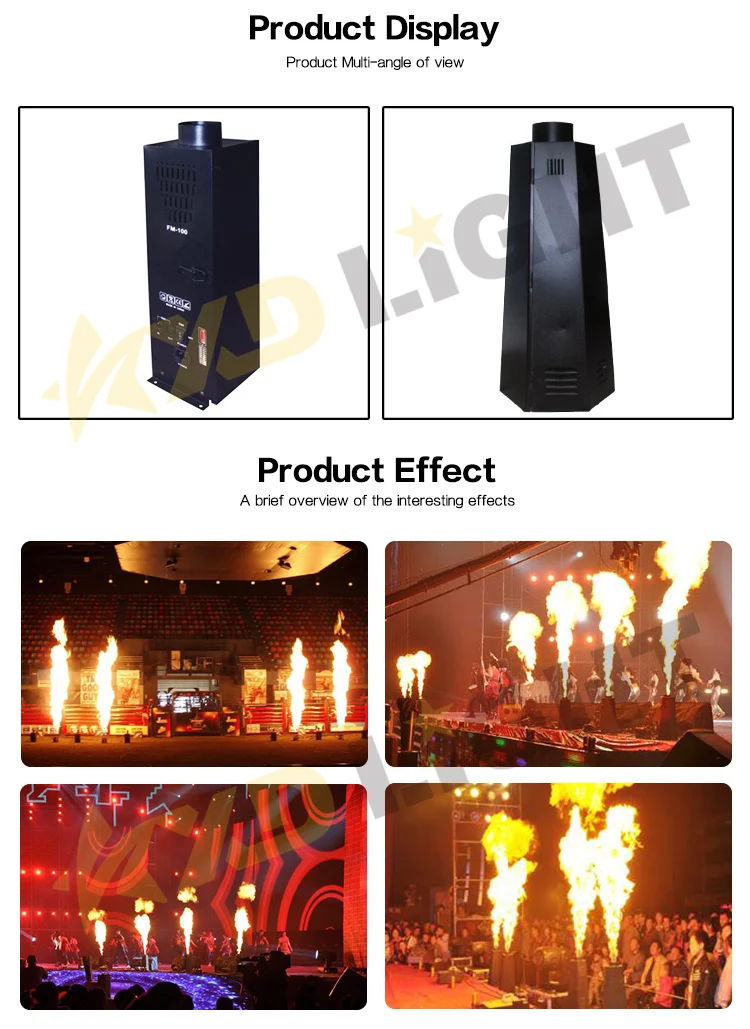 Professional Flame Thrower Fire Machine for Christmas Stage Effects