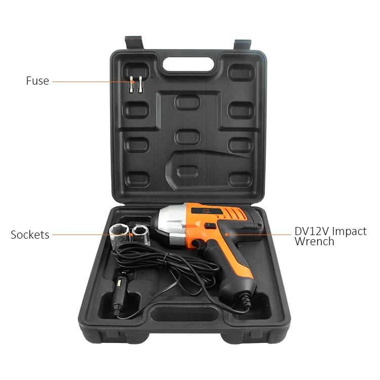 Cordless Adjustable Torque Impact Wrench - 12V Electric