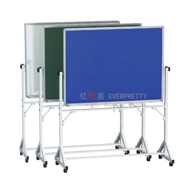 Modern School Moving Writing Board with Wheels - Everpretty