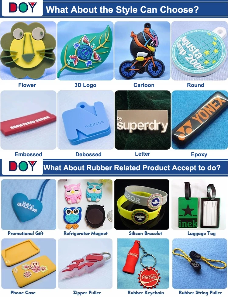 Wholesale Personalized Promotie Sleutelhangers - 3D Soft PVC Rubber ...