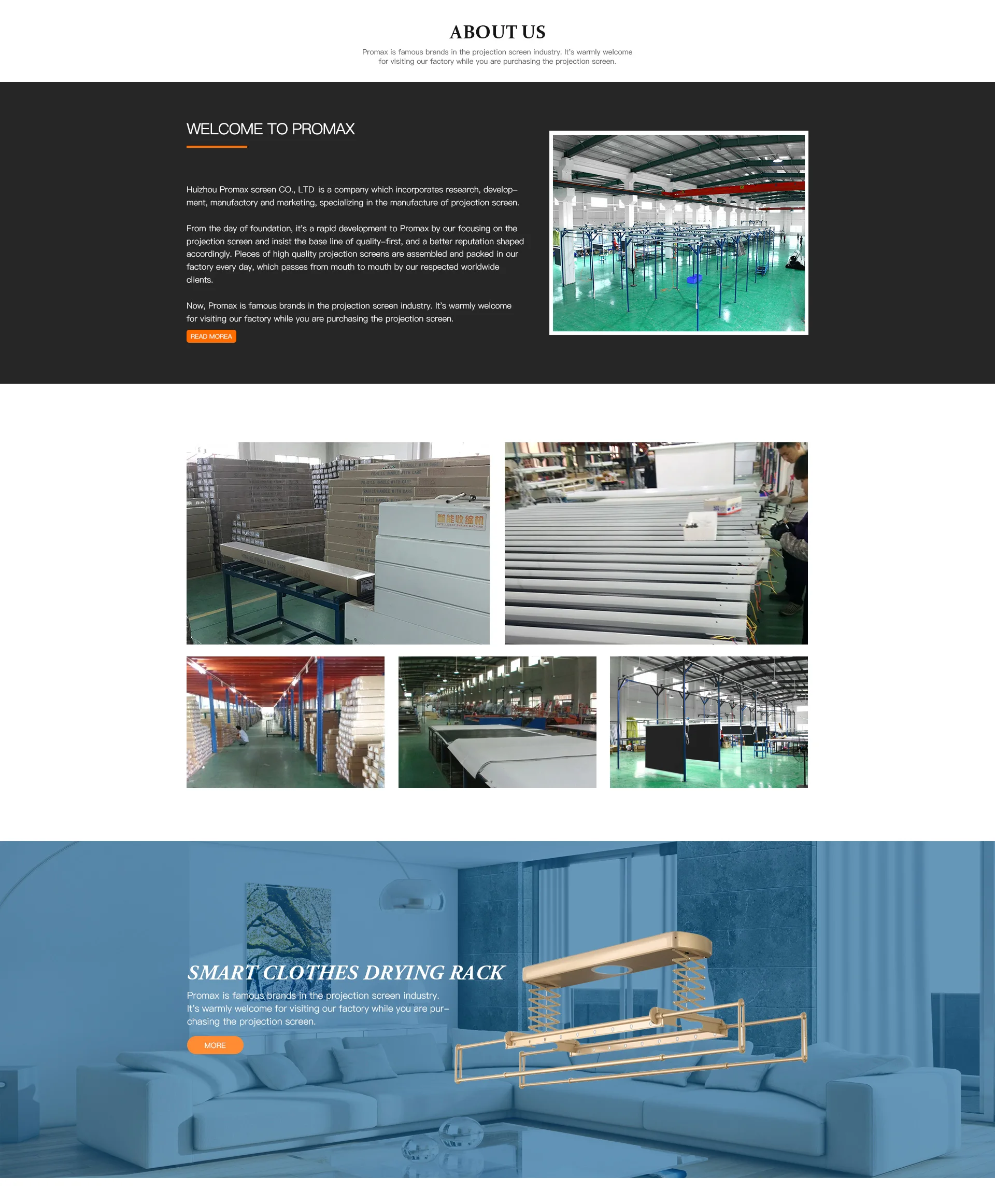 TELON Projector Screen ALR - 100-150 Inch Long Throw