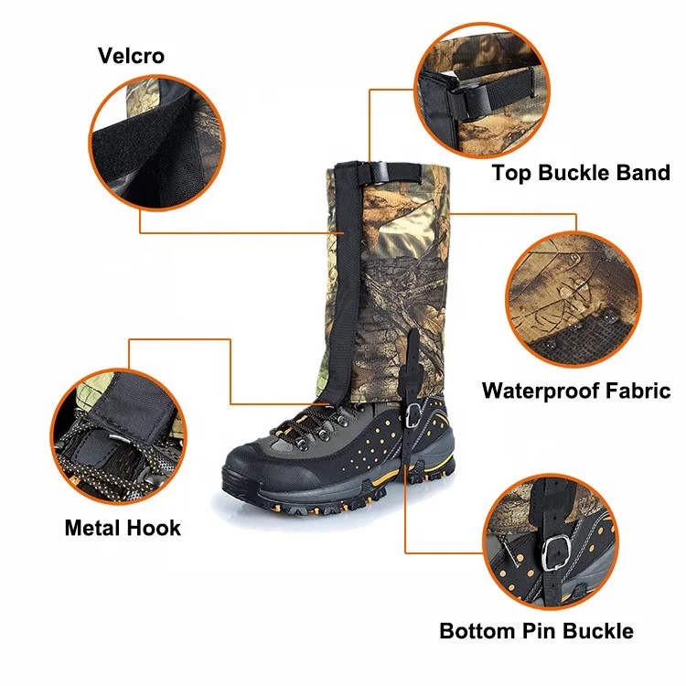 Outdoor Waterproof Snake Bite Protection - VUINO Gaiters