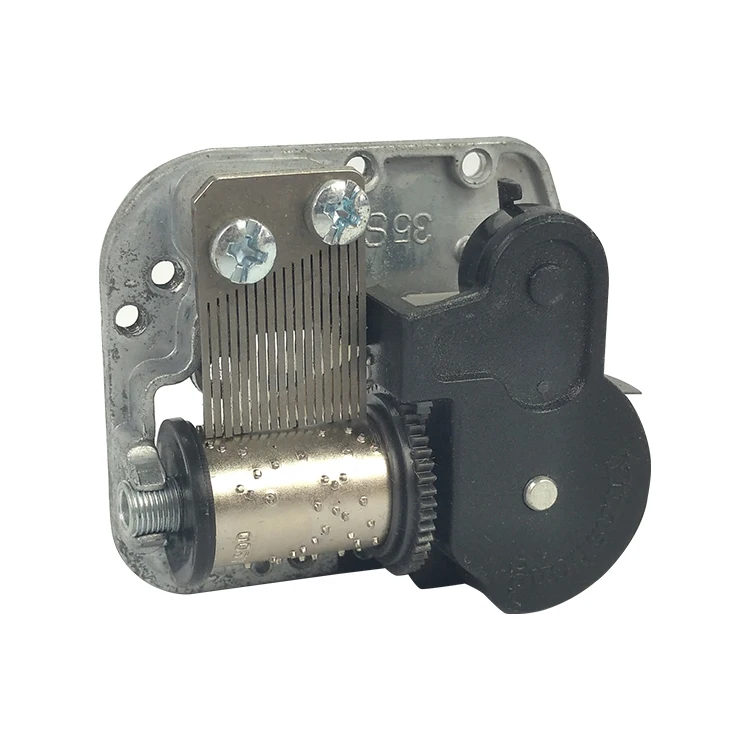 18 Note Standard Clockwork Driven Wind up Music Box Machine