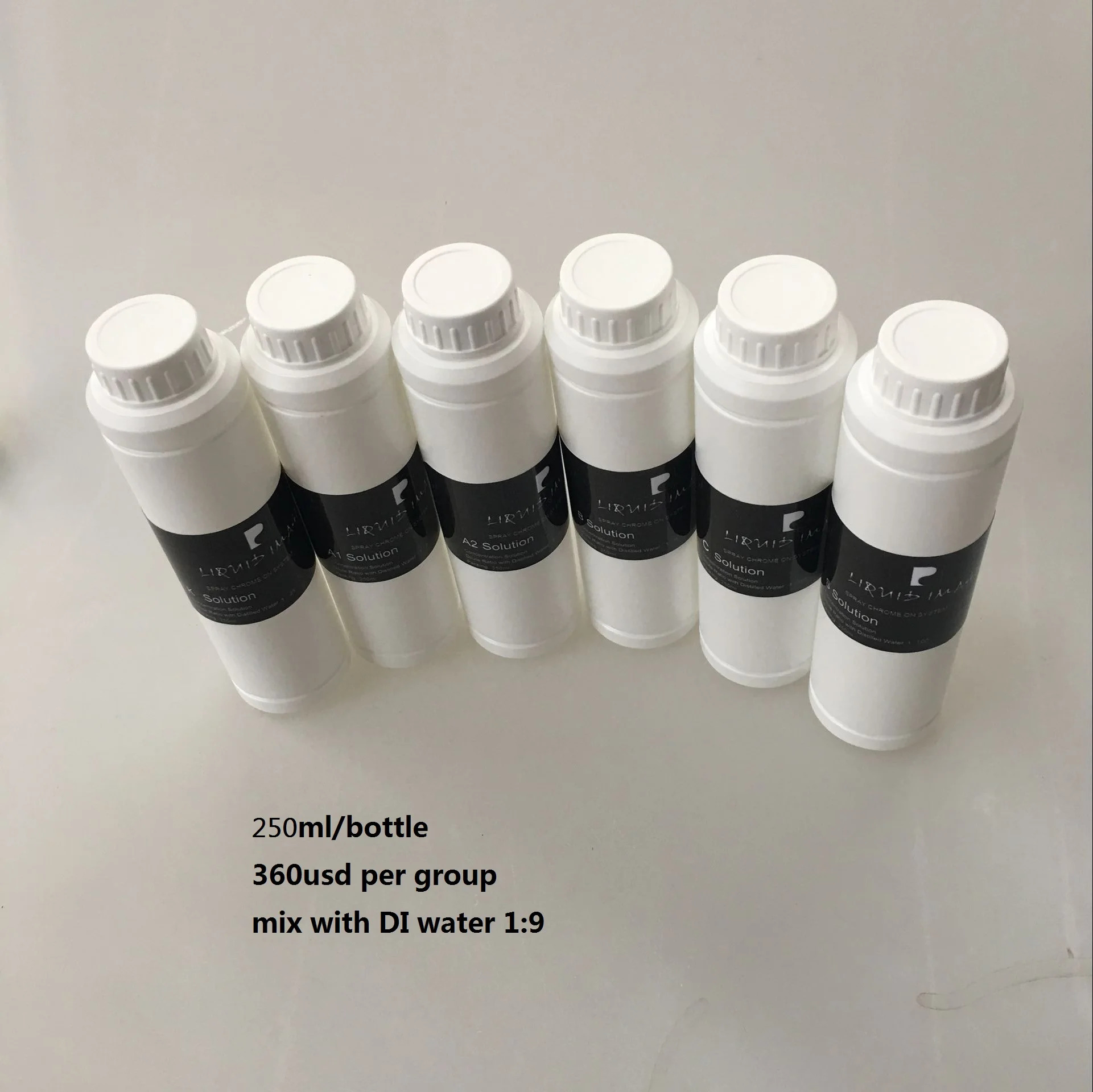 Gold Silver Mirror Mini Spray On Chrome Kit & Chrome Plating Machine ...