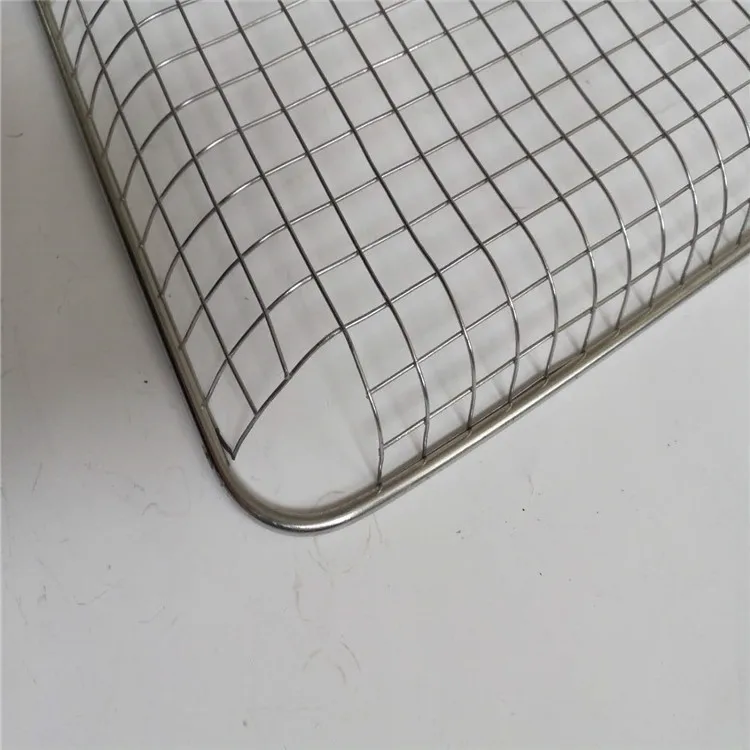 Stainless Steel Refrigerator Shelf Wire Mesh Basket - Buy Fine Mesh ...