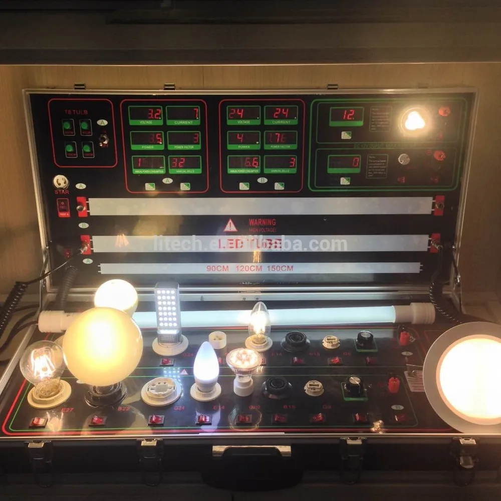 New Design Style Accurate Portable Led Tube Bulb Power Analyze Tester ...