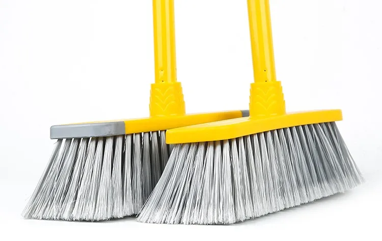Long Handle Plastic Broom Head - Anti Static & Soft Bristles