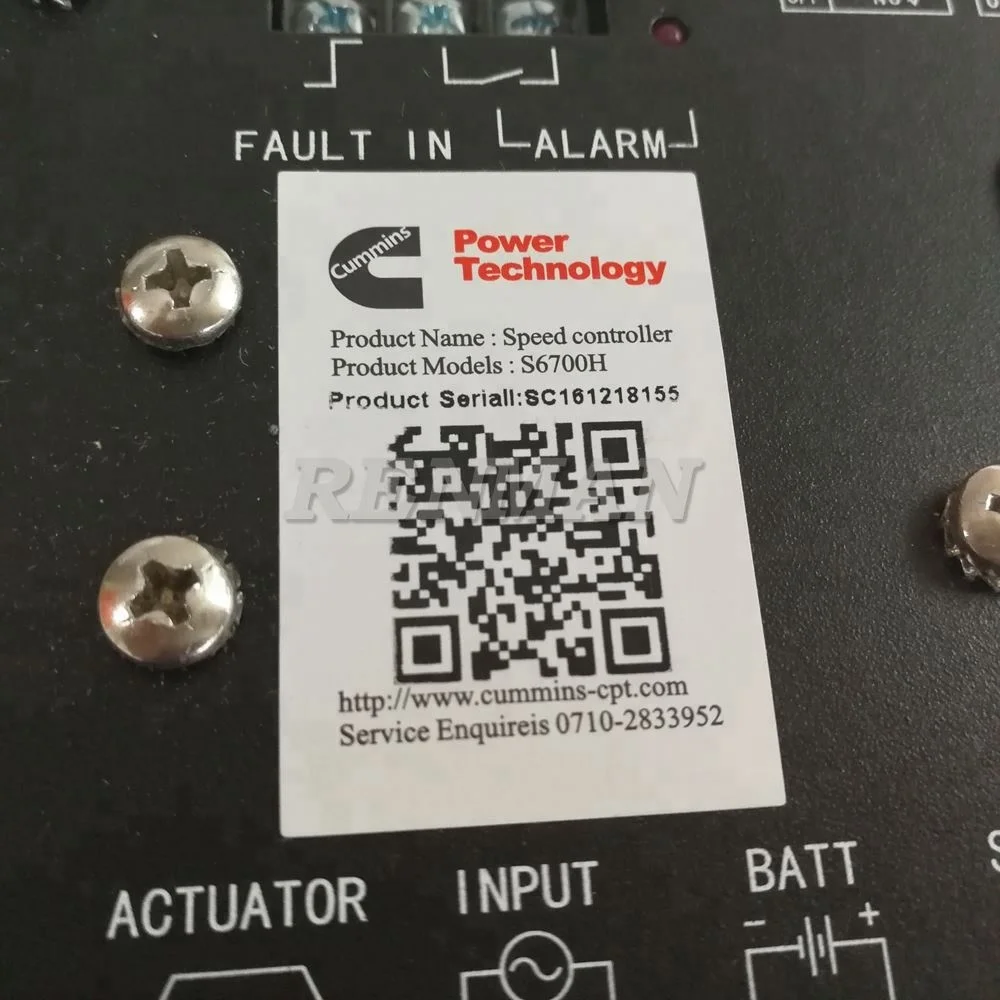 Dongfeng Cummins Engine Speed Control Unit S6700H - ECU