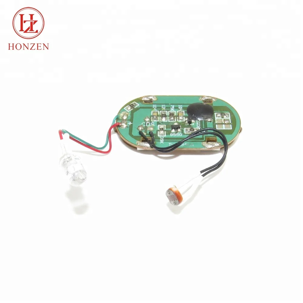 Factory full testing button cell battery operated blinking led flashing ...