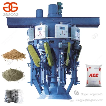 Rotary Fully Automatic 25kg-50kg Jumbo Bags Packing Packaging Plant ...