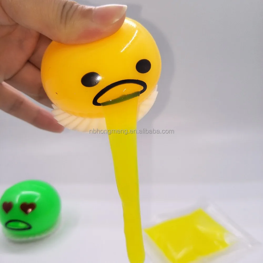 Cute Pressure Release Vomit Egg Surprise - Educational Toy