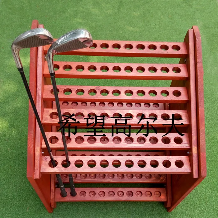 Custom Wooden Display Rack Wood Golf Club Rack - Buy Wooden Golf Club ...