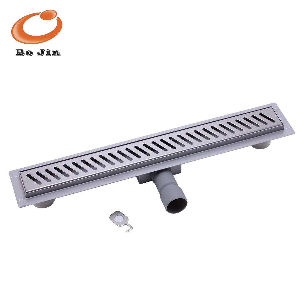 Brushed Stainless Steel Floor Drain Gratings Adjustable Horizontal BJ ...