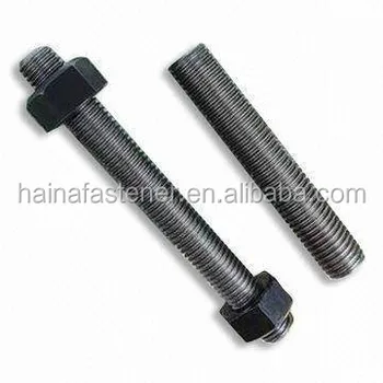 Astm A193 / A194 B8 B16 B16m Stainless Steel Black Zinc Plated Ptfe ...