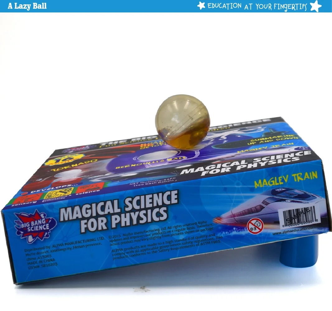Big Bang Science Vortex Principle Demonstrator Roly-poly Toy Physics ...