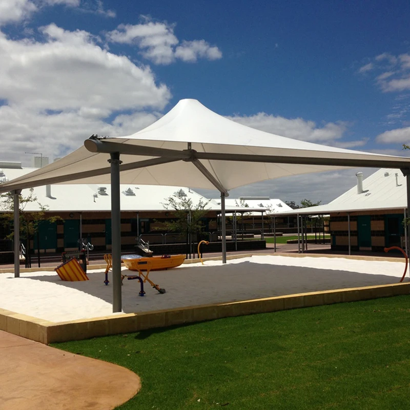 Etfe Tensile Membrane Structure Roof Curved Roof Structures Waterproof ...