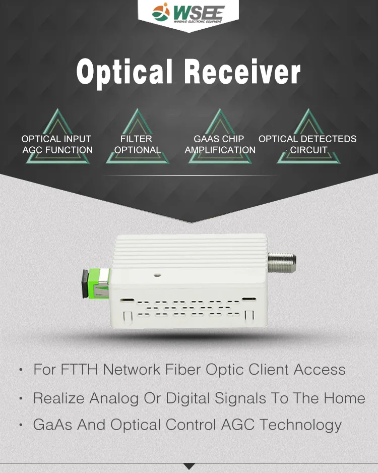 1550nm Catv Fiber Optical Node Receiver Ftth Active Node - Buy Catv ...