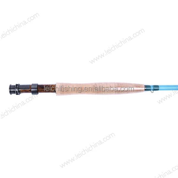 Custom 8ft 5wt 3pc E Fiberglass Fly Fishing Rod - OEM Quality