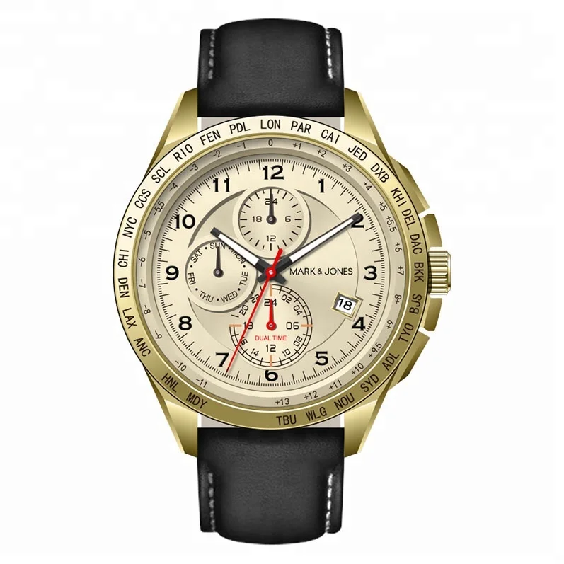 Hs-0335s Watch Style Multifunctional Chronograph Wrist Analog Watches ...