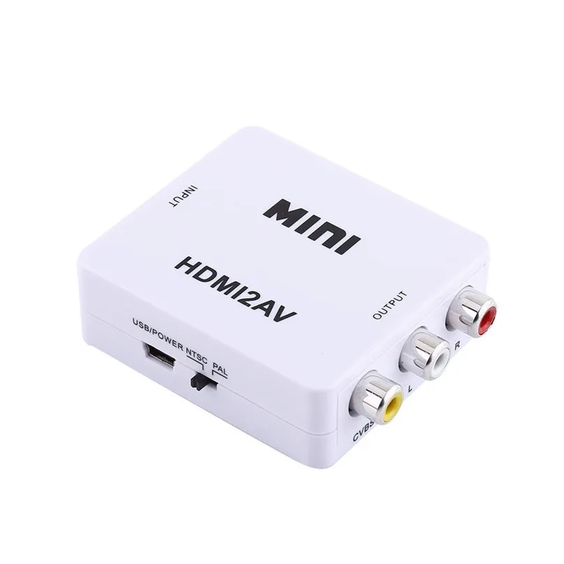 Hdmi To Av Rca Cvsb Av To Hdmi Converter Box Av2hdmi Hdmi2av Hd Video ...