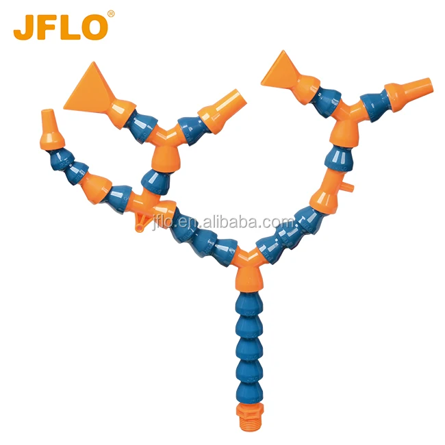 JFLO POM Material Adjustable Water Cooling Pipe Flexible Coolant Hoses ...
