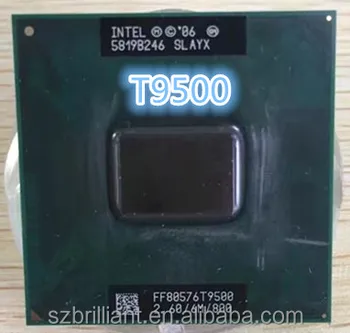 Intel Cpu Laptop Core 2 Duo T9500 Cpu 6m Cache/2.6ghz/800/dual-core ...