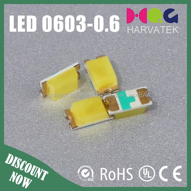 1.1t Side Look 0603 Yellow Smd Led - Buy 0603 Yellow Smd Led,Pcb ...