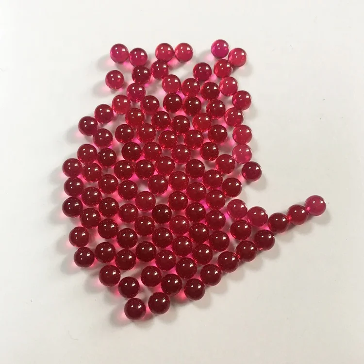 Wholesale Price Ruby Sphere 3mm 4mm 5mm 6mm Synthetic Corundum Pearl ...