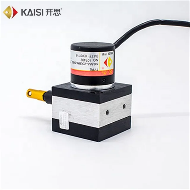 Draw Wire Position Sensor 500mm Length Linear Displacement Sensor 12 ...